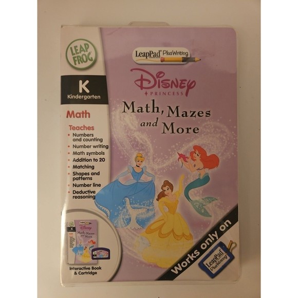 Leapfrog | Toys | Leapfrog Leappad Pluswritting Disney Princesses Math ...